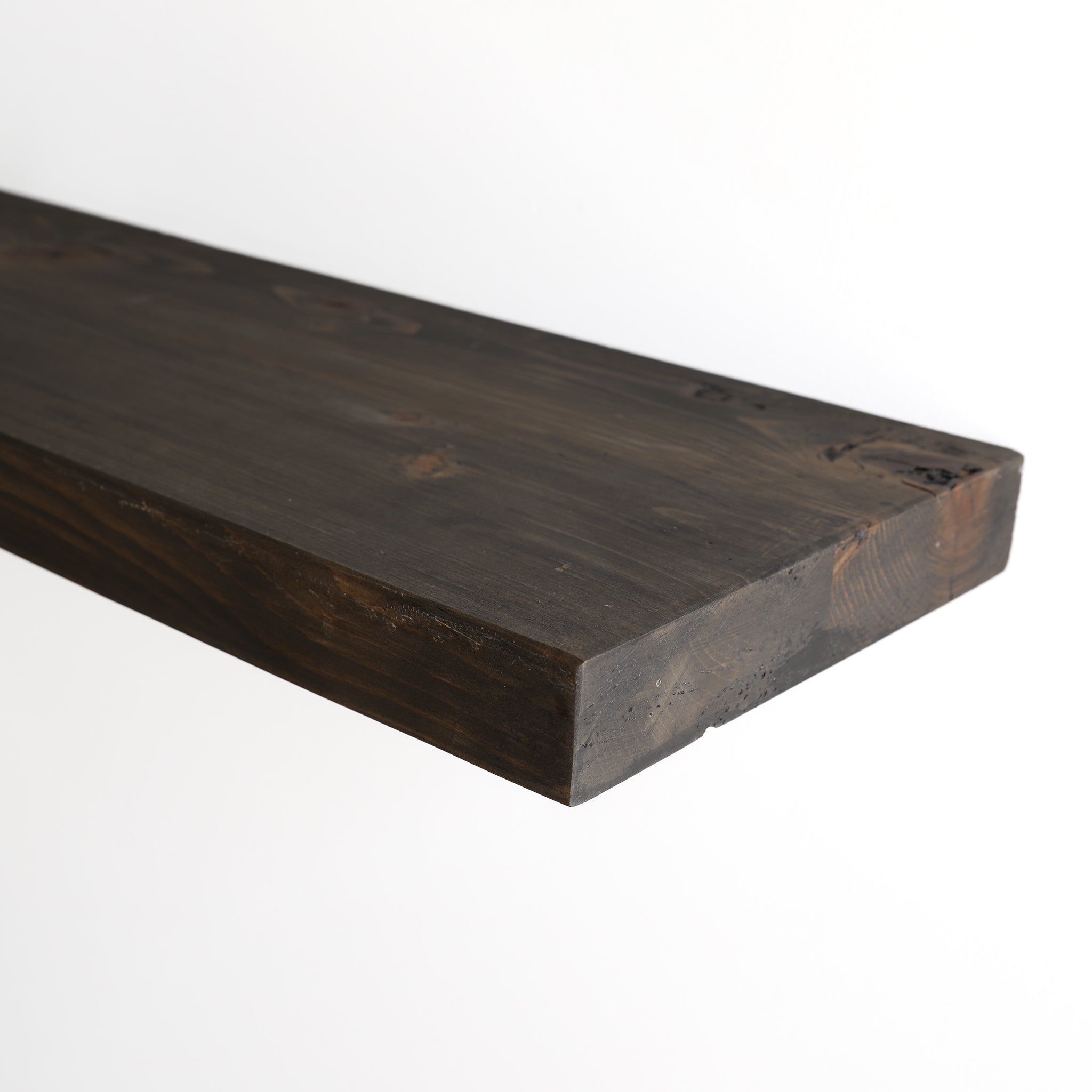 Modern Wood Shelf - Walnut | Reclaimed Michigan
